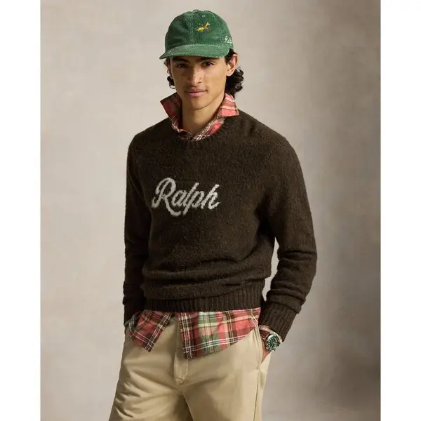 Ralph Lauren The Logo Sweater - Brown Combo