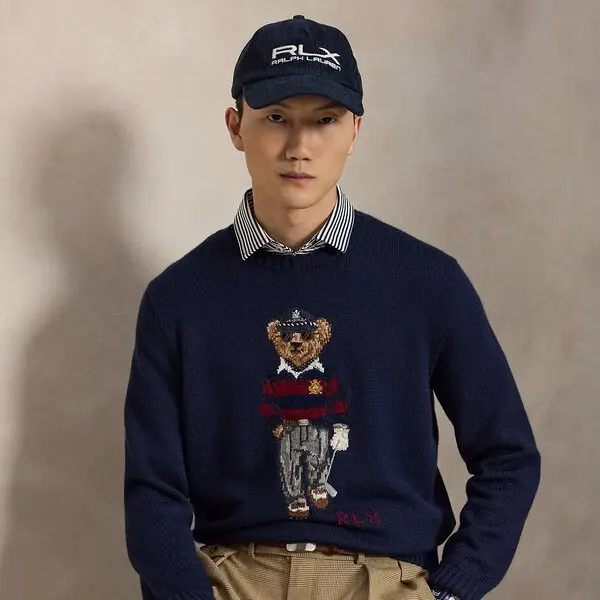 Ralph Lauren Polo Bear Performance Sweater - Refined Navy