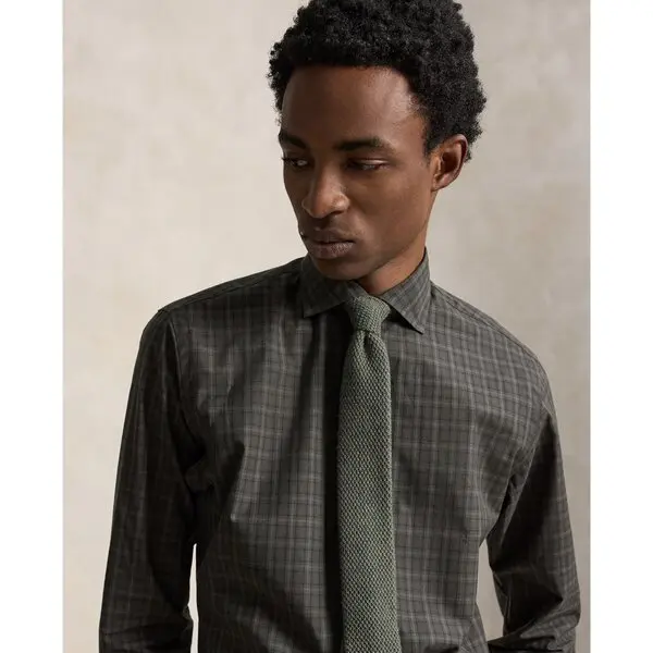Ralph Lauren Classic Fit Plaid Poplin Shirt