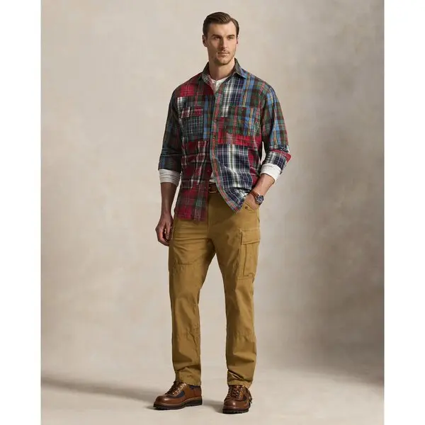 Ralph Lauren Patchwork Plaid Oxford Workshirt