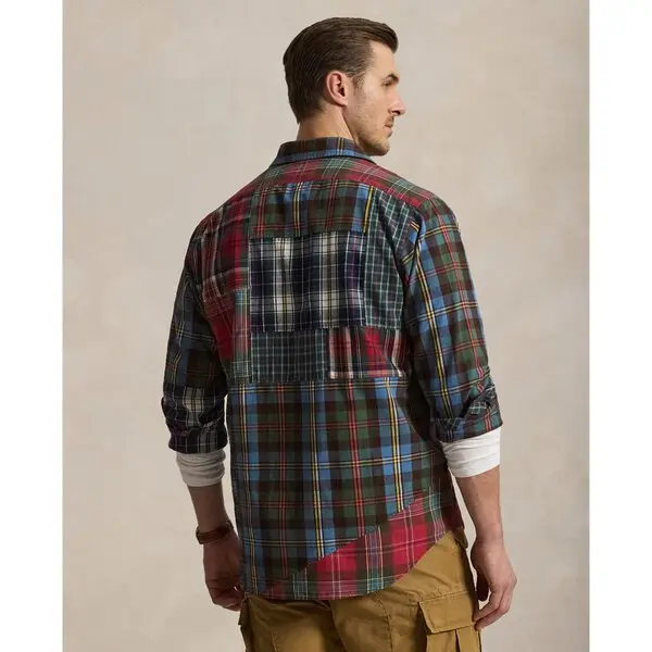 Ralph Lauren Patchwork Plaid Oxford Workshirt