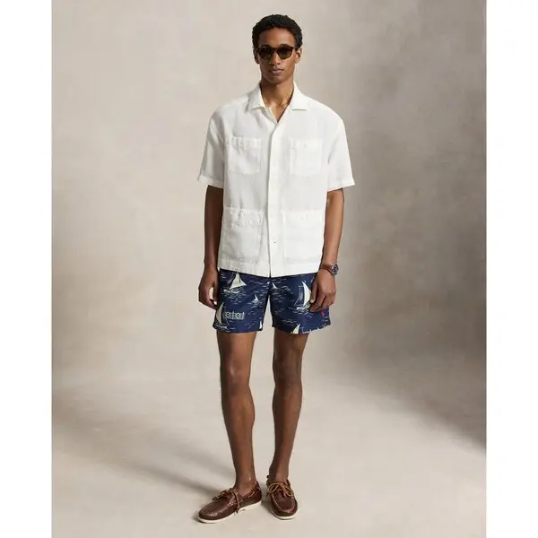 Ralph Lauren Classic Fit Linen-cotton Shirt