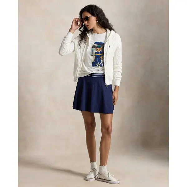 Ralph Lauren Us Open Polo Bear Cotton Jersey Tee