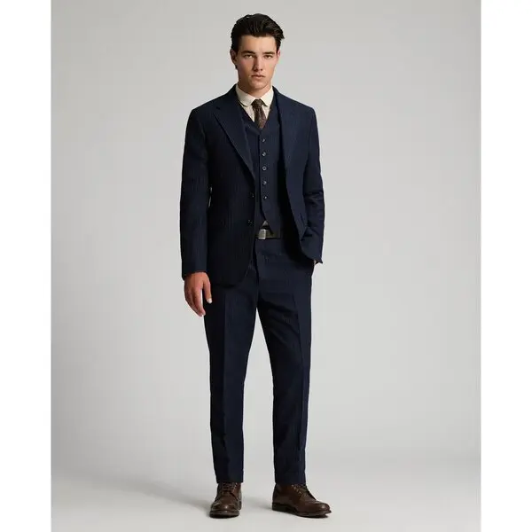 Ralph Lauren Pinstripe Twill Vest