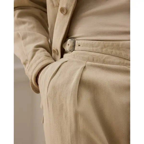 Ralph Lauren Hand-tailored Cotton-linen Trouser