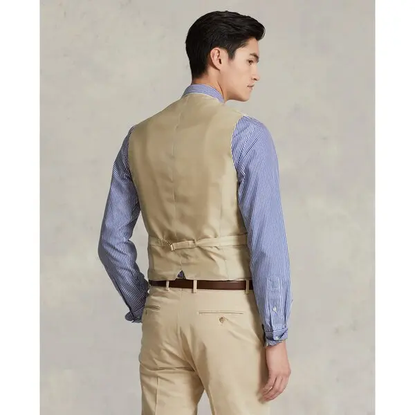 Ralph Lauren Garment-dyed Stretch Chino Vest