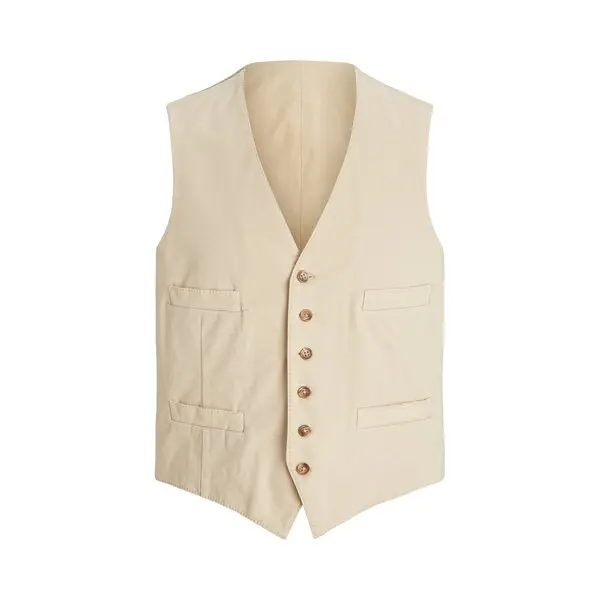 Ralph Lauren Garment-dyed Stretch Chino Vest