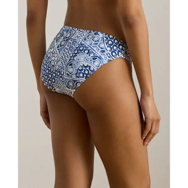 Ralph Lauren Print Ring-front Hipster Bikini Bottom