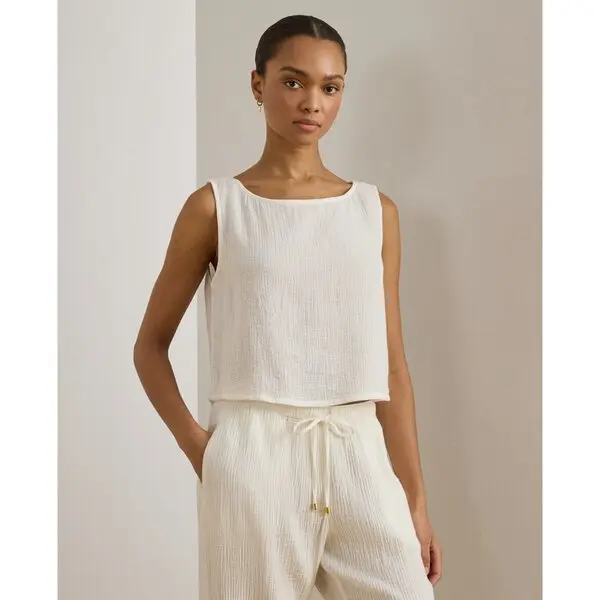 Ralph Lauren Cotton Gauze Cover-up Set