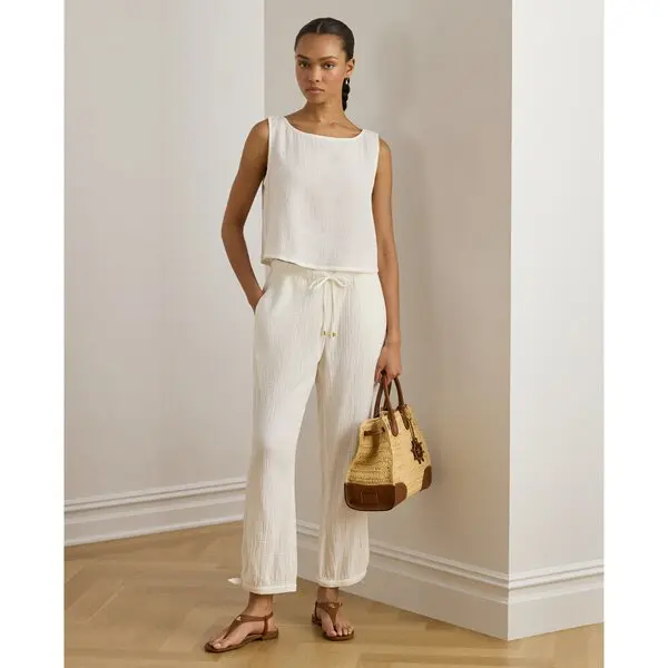 Ralph Lauren Cotton Gauze Cover-up Set