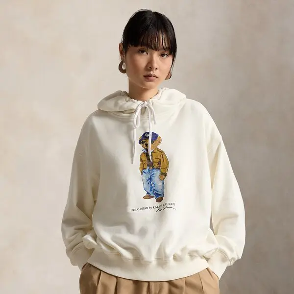 Ralph Lauren Polo Bear Lightweight Fleece Hoodie