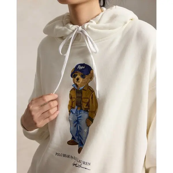 Ralph Lauren Polo Bear Lightweight Fleece Hoodie