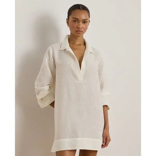 Ralph Lauren Cotton Tunic Cover-up