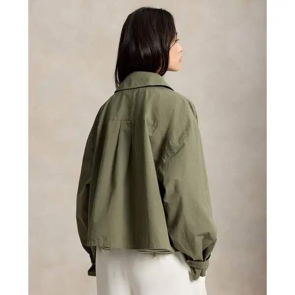 Ralph Lauren Lace-up Cotton Shirt