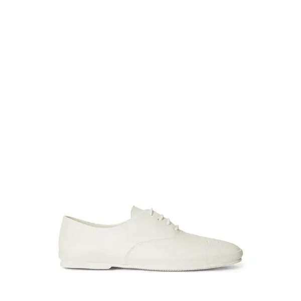 Ralph Lauren Perforated Leather Low-top Sneaker
