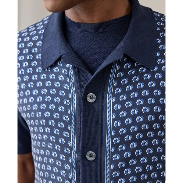Ralph Lauren Silk-cotton Short-sleeve Cardigan