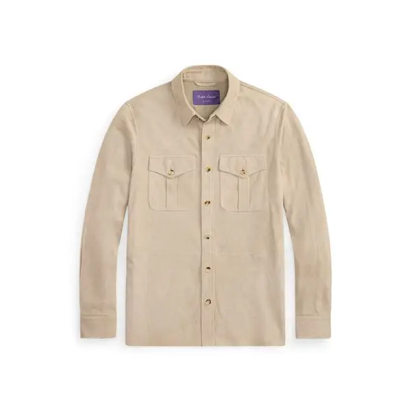 Ralph Lauren Suede Overshirt