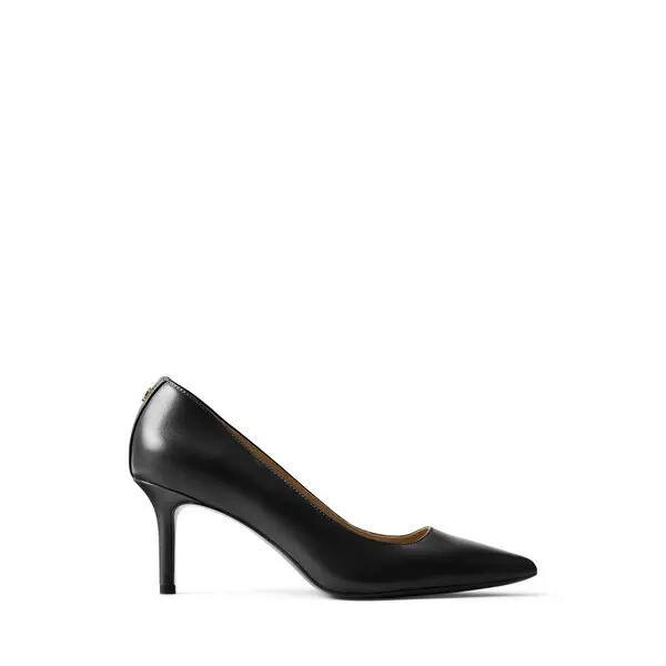 Ralph Lauren Lanette Leather Pump - Black