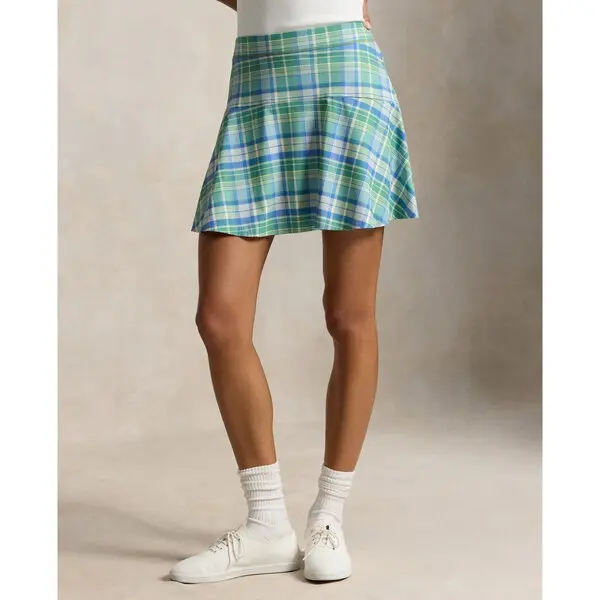 Ralph Lauren Plaid Paneled Skort