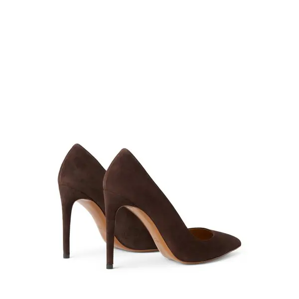 Ralph Lauren Celia 100 Mm Goat-suede Pump