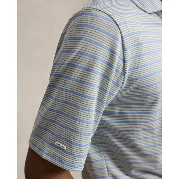 Ralph Lauren Classic Fit Performance Polo Shirt - Light Green Multi