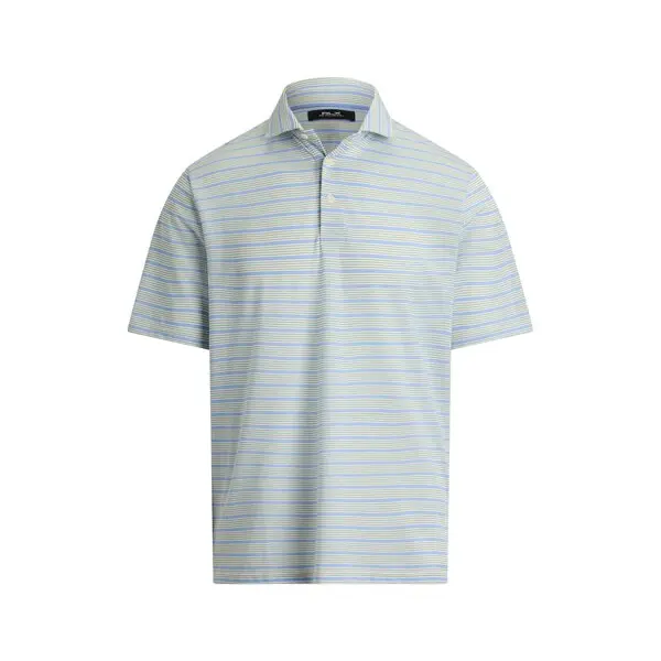 Ralph Lauren Classic Fit Performance Polo Shirt - Light Green Multi