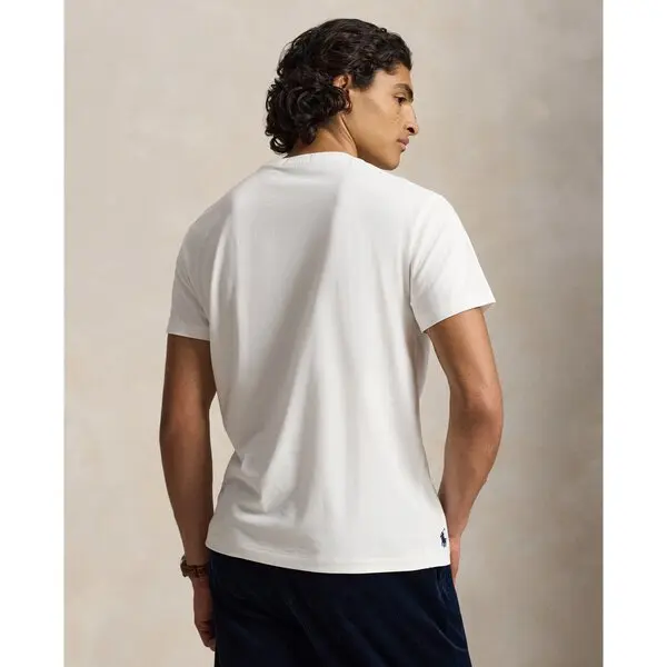 Ralph Lauren Classic Fit Logo Jersey T-shirt - White