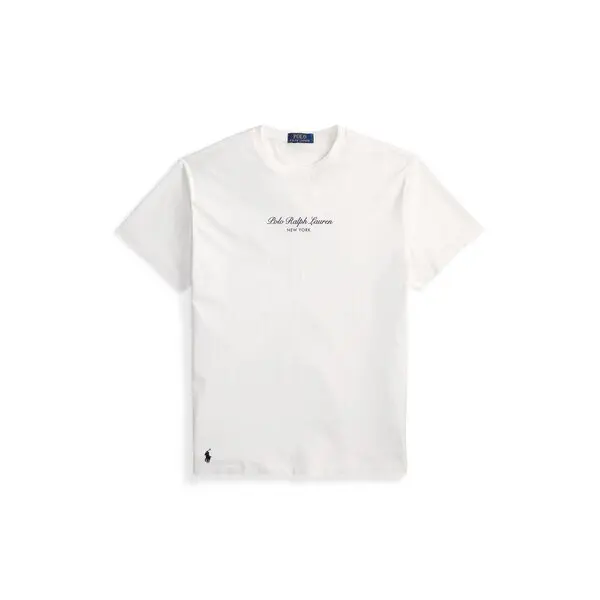 Ralph Lauren Classic Fit Logo Jersey T-shirt - White