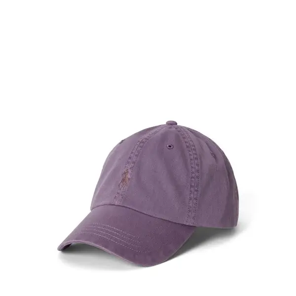 Ralph Lauren Garment-dyed Twill Ball Cap - Juneberry