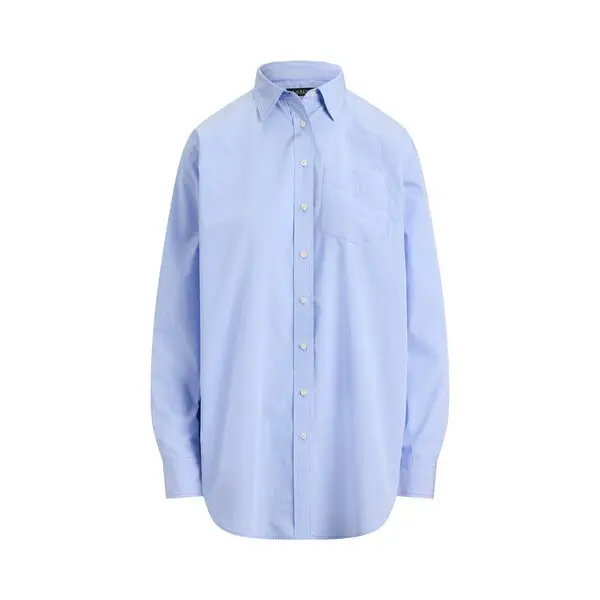 Ralph Lauren Striped Cotton Broadcloth Shirt