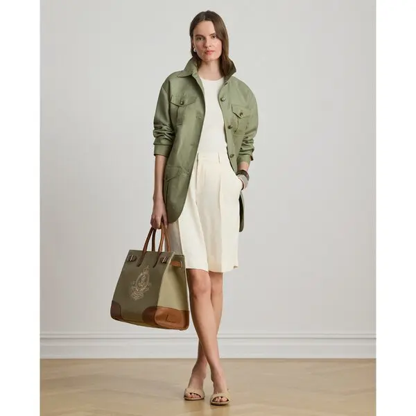 Ralph Lauren Linen-blend Twill Field Jacket
