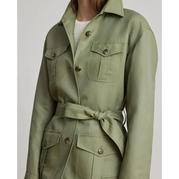 Ralph Lauren Linen-blend Twill Field Jacket
