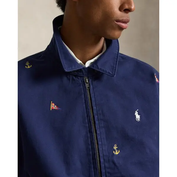 Ralph Lauren The Nautical-embroidered Big Jacket