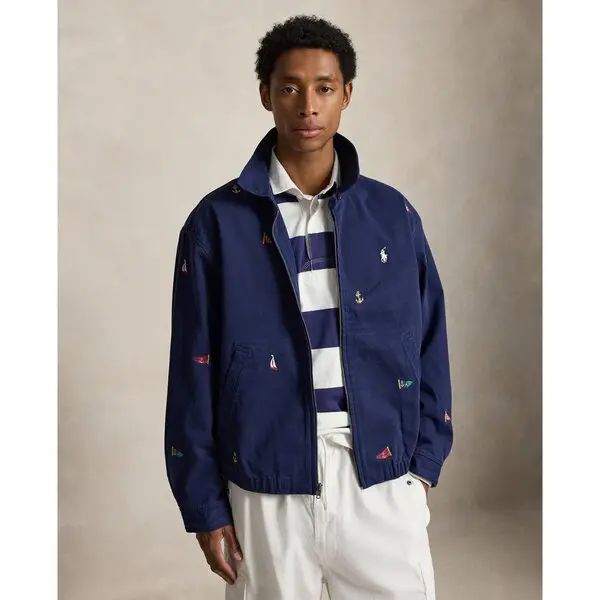 Ralph Lauren The Nautical-embroidered Big Jacket