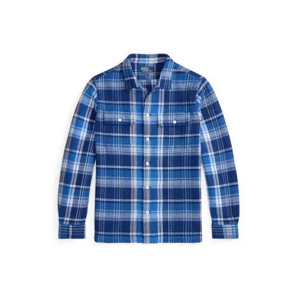 Ralph Lauren Classic Fit Plaid Textured Shirt