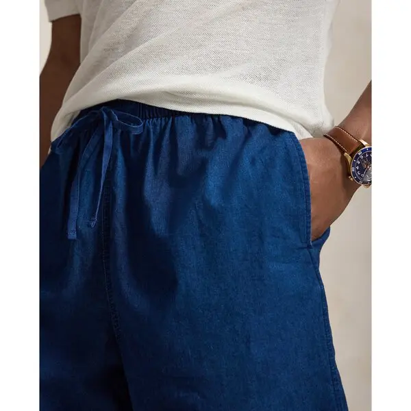 Ralph Lauren 6.5-inch Ellison Relaxed Chambray Short
