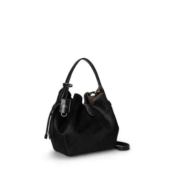 Ralph Lauren Polo Play Haircalf Drawstring Bag