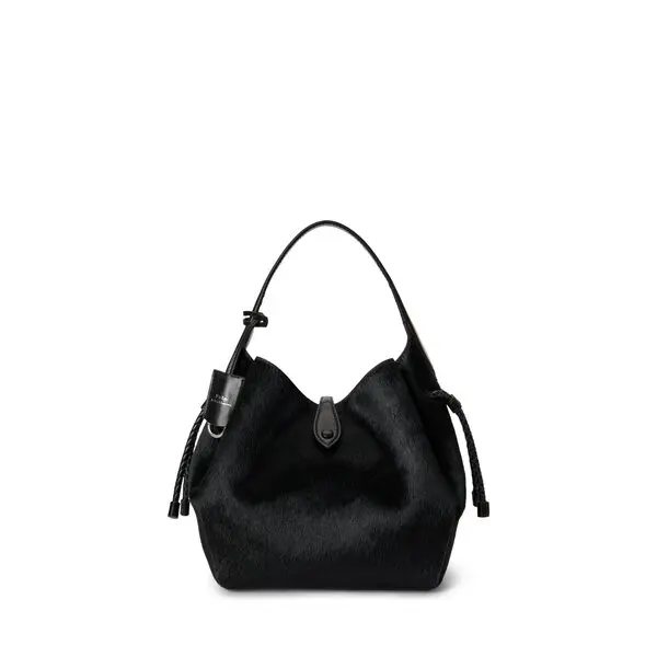 Ralph Lauren Polo Play Haircalf Drawstring Bag