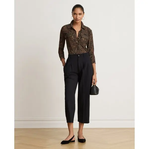 Ralph Lauren Paisley Stretch Jersey Shirt