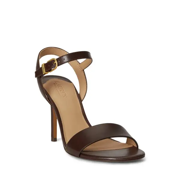 Ralph Lauren Gwen Leather Sandal