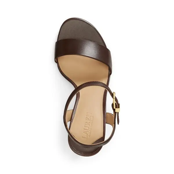 Ralph Lauren Gwen Leather Sandal