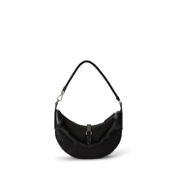 Ralph Lauren Polo Id Haircalf Mini Shoulder Bag