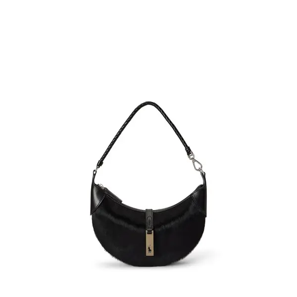 Ralph Lauren Polo Id Haircalf Mini Shoulder Bag