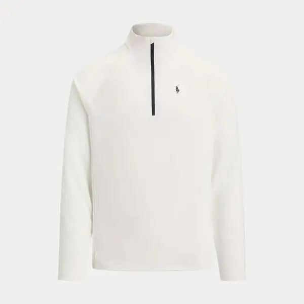 Ralph Lauren Us Open Paneled Stretch Jersey Pullover