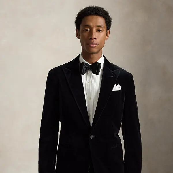 Ralph Lauren Polo Tailored Fit Velvet Suit Jacket