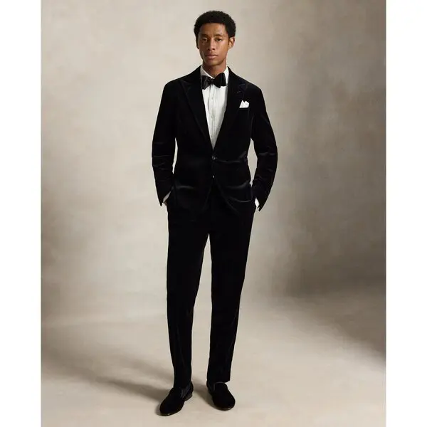 Ralph Lauren Polo Tailored Fit Velvet Suit Jacket