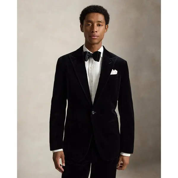 Ralph Lauren Polo Tailored Fit Velvet Suit Jacket