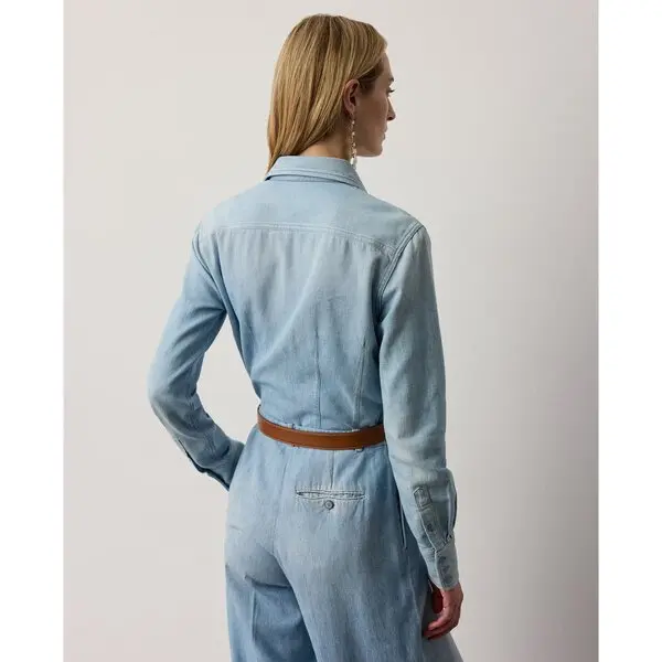 Ralph Lauren Callie Cotton Denim Shirt