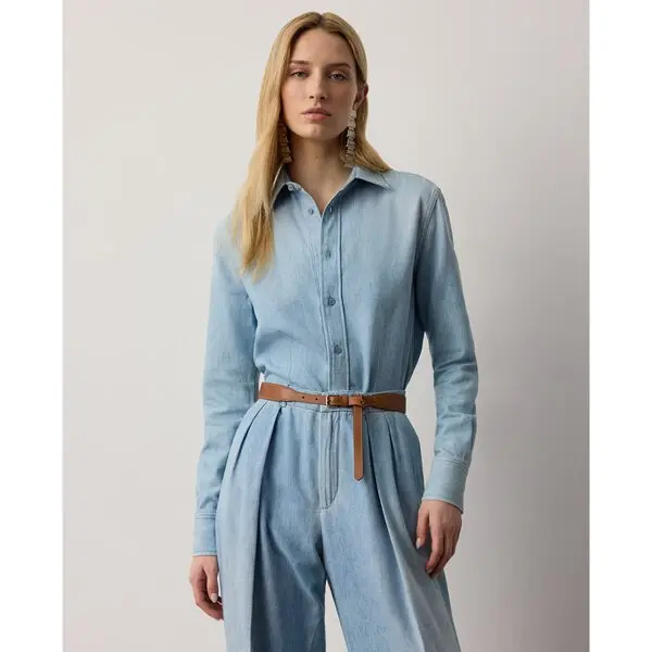 Ralph Lauren Callie Cotton Denim Shirt