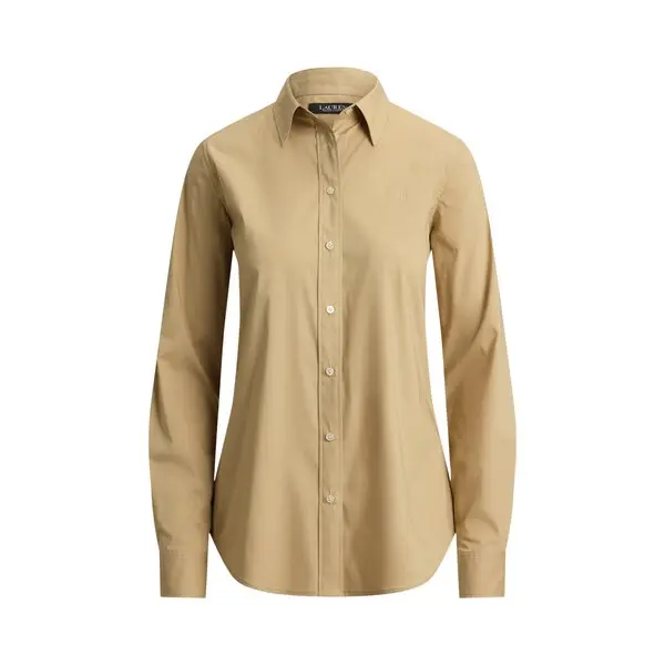 Ralph Lauren Classic Fit Stretch-cotton Blend Shirt
